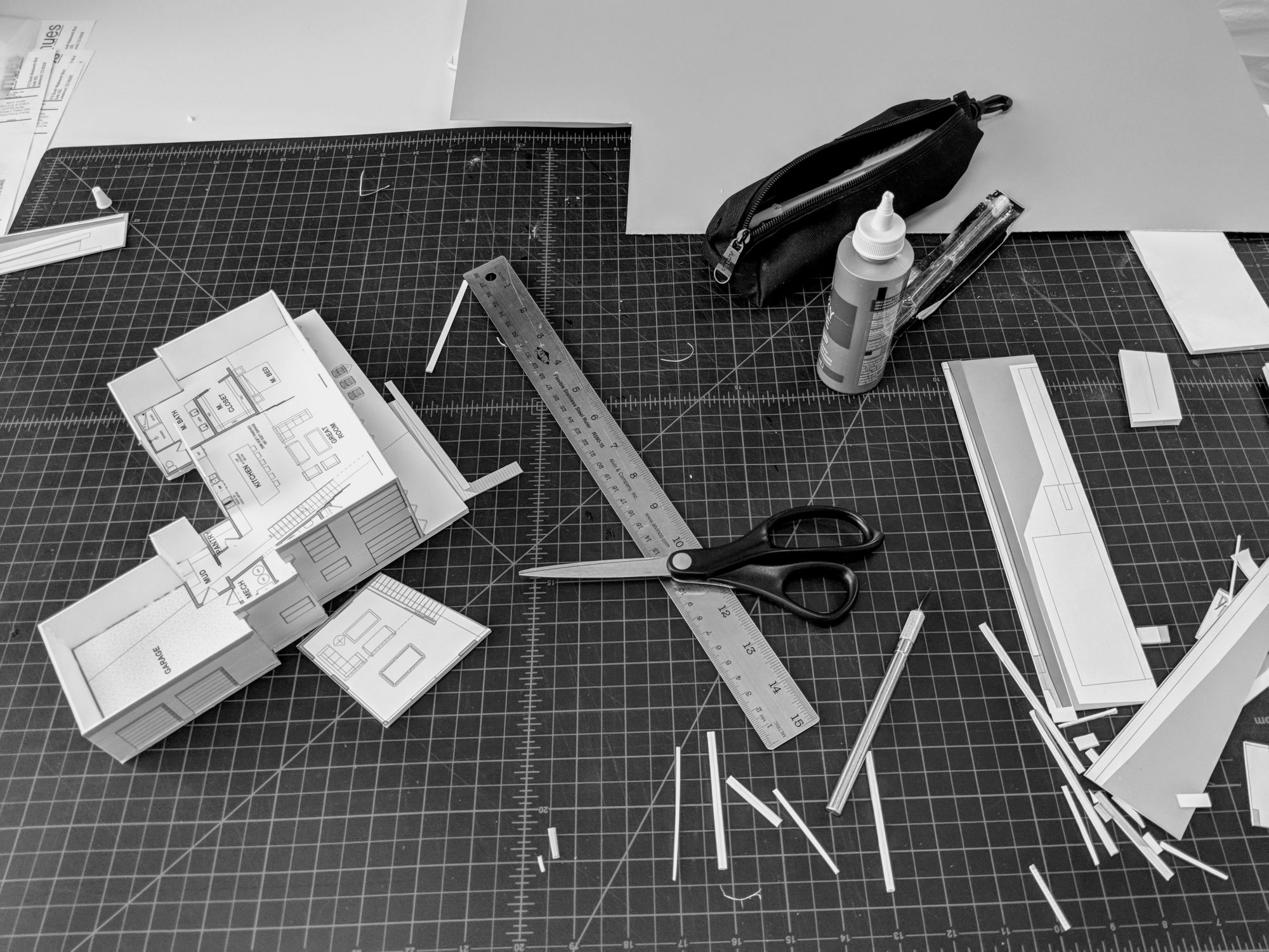 Colorado Mountain Cabin - Model - MUES architecture